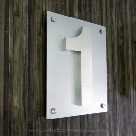 CNC Laser Cut Metal House Number Address Signs – sign96