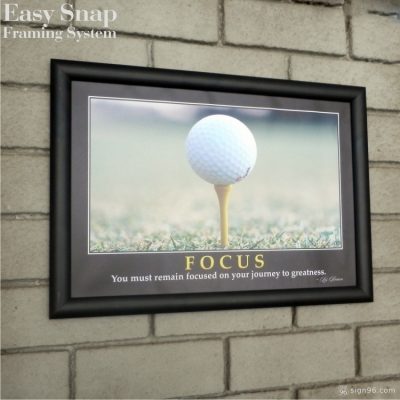 A2 A3 A4 Black Aluminium Easy Snap Poster Frame For Quality ...