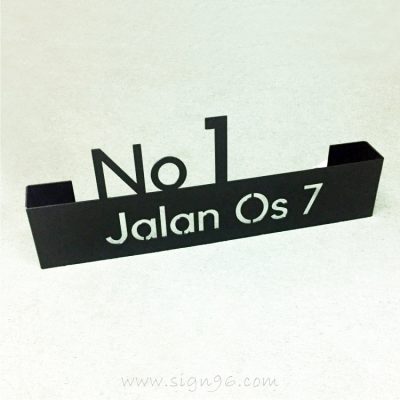 CNC Laser Cut Metal House Number Address Signs – sign96