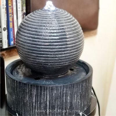 Fortune Fountain Ball Table Desktop Polystone Water Feature – sign96