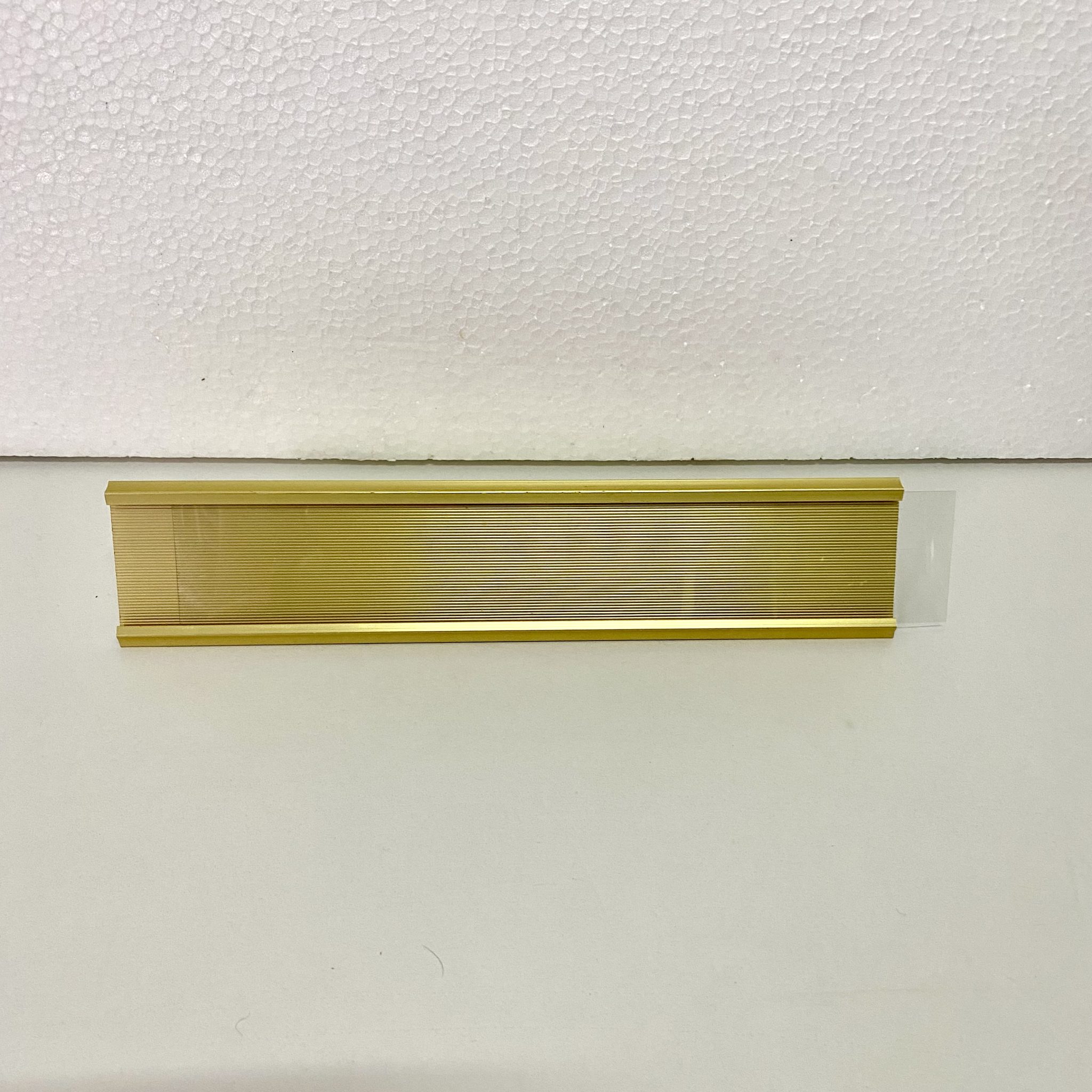 Aluminium Sign System L Angle Profile Counter Table Top Reserve ...