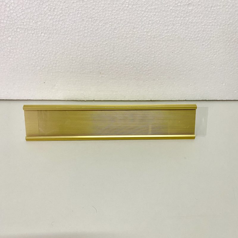 Aluminium Sign System L Angle Profile Counter Table Top Reserve ...